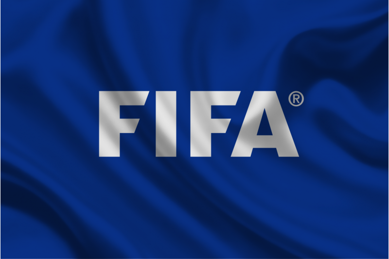 Bandeira oficial da Federação Internacional de Futebol - Ecco Bandeiras