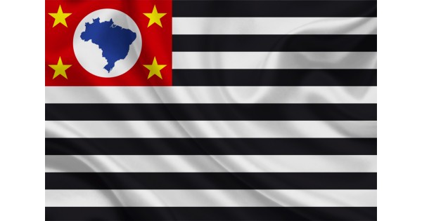 Bandeira do estado de São Paulo - Ecco Bandeiras