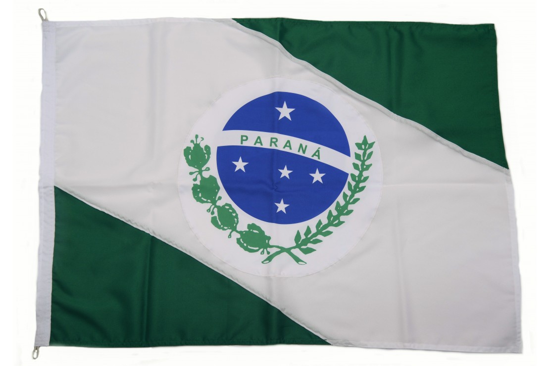 Bandeira oficial do estado do Paraná - Ecco Bandeiras